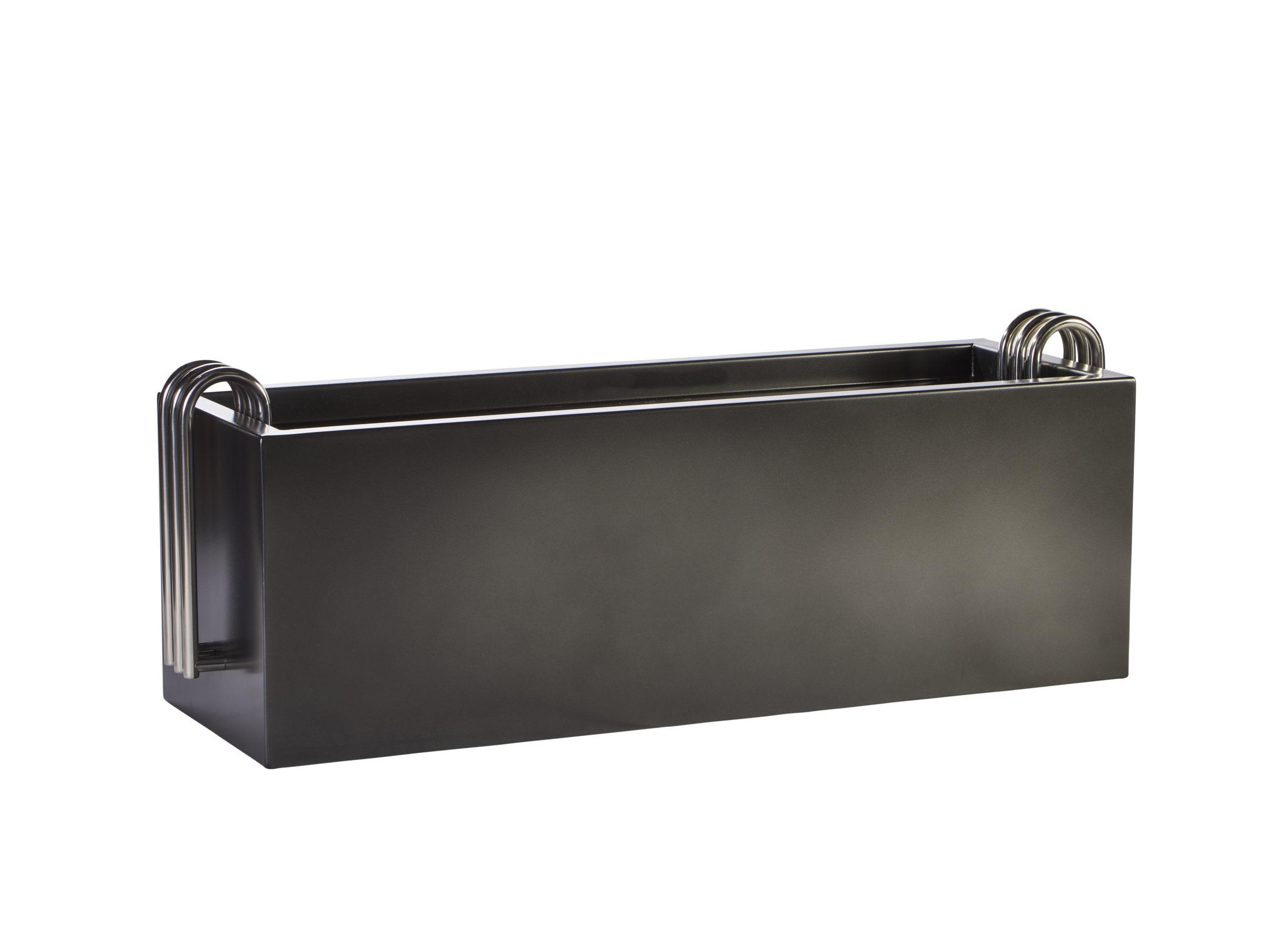 Industrial Manhattan Bespoke Steel Garden Trough Planter - The Steel ...